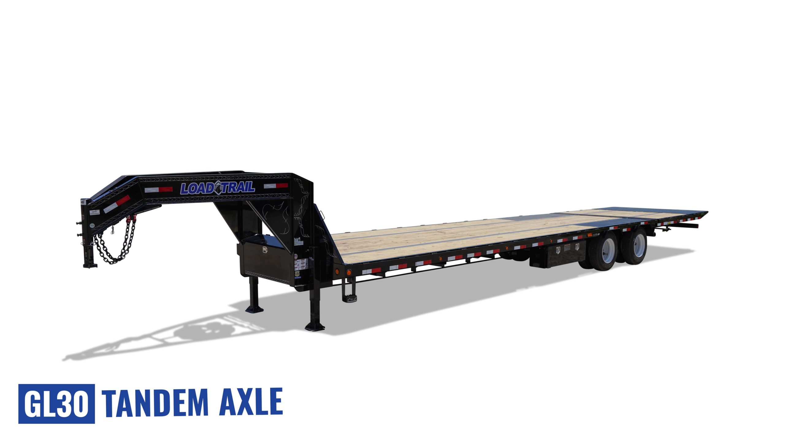 GL | Low-Pro Gooseneck Deckover w/Hyd. Dove - Load Trail