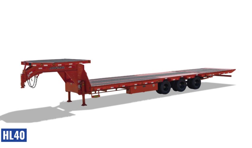 HL | 40K Low-Pro Deckover w/Hyd. Dove - Load Trail